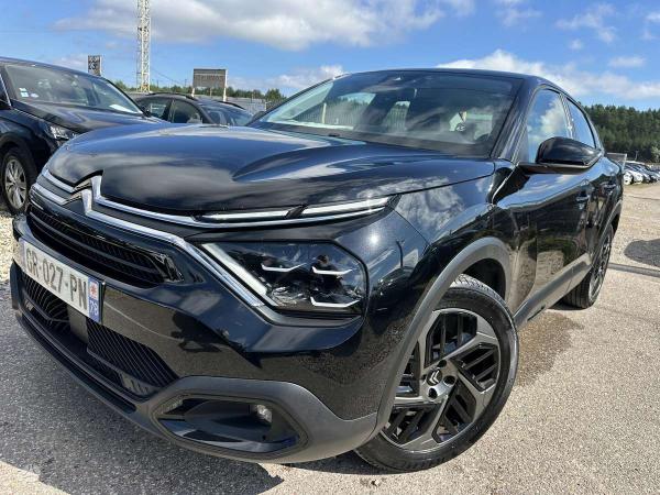 Black Citroen C4 X 2023 in Vilnius, with an engine capacity of 1.20 L and mileage of 95 thousand km for 12099 €, photo 1 on AUTOMOTO.COM.LV