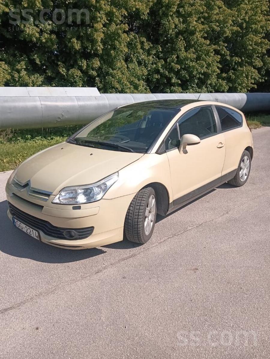 Dzeltens Citroen C4 2006 Rīga, ar dzinēja tilpumu 1.60 L un nobraukumu 234 tūkst. km par 1400 €, foto 3 vietnē AUTOMOTO.COM.LV