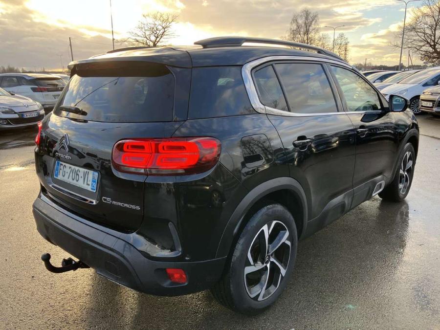 Melns Citroen C5 Aircross 2019 Tauragė, ar dzinēja tilpumu 1.20 L un nobraukumu 185 tūkst. km par 9700 €, foto 6 vietnē AUTOMOTO.COM.LV