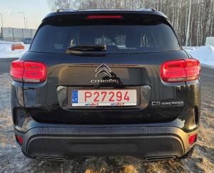 Black Citroen C5 Aircross 2019 in Kaunas, with an engine capacity of 1.20 L and mileage of 121 thousand km for 11750 €, photo 6 on AUTOMOTO.COM.LV