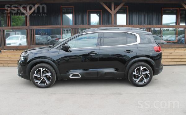 Black Citroen C5 Aircross 2019 in Riga, with an engine capacity of 1.20 L and mileage of 0 thousand km for 11900 €, photo 6 on AUTOMOTO.COM.LV