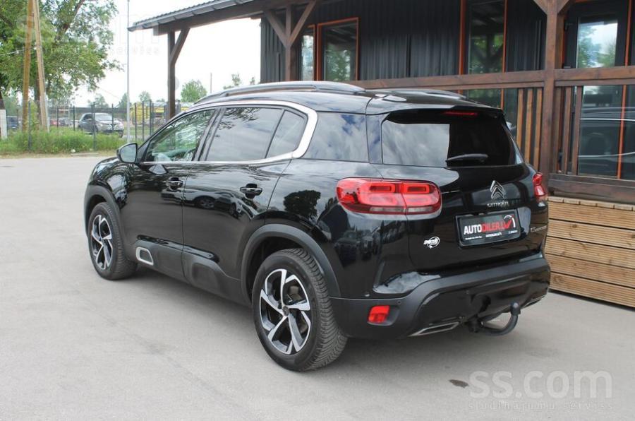 Melns Citroen C5 Aircross 2019 Rīga, ar dzinēja tilpumu 1.20 L un nobraukumu 0 tūkst. km par 11900 €, foto 8 vietnē AUTOMOTO.COM.LV