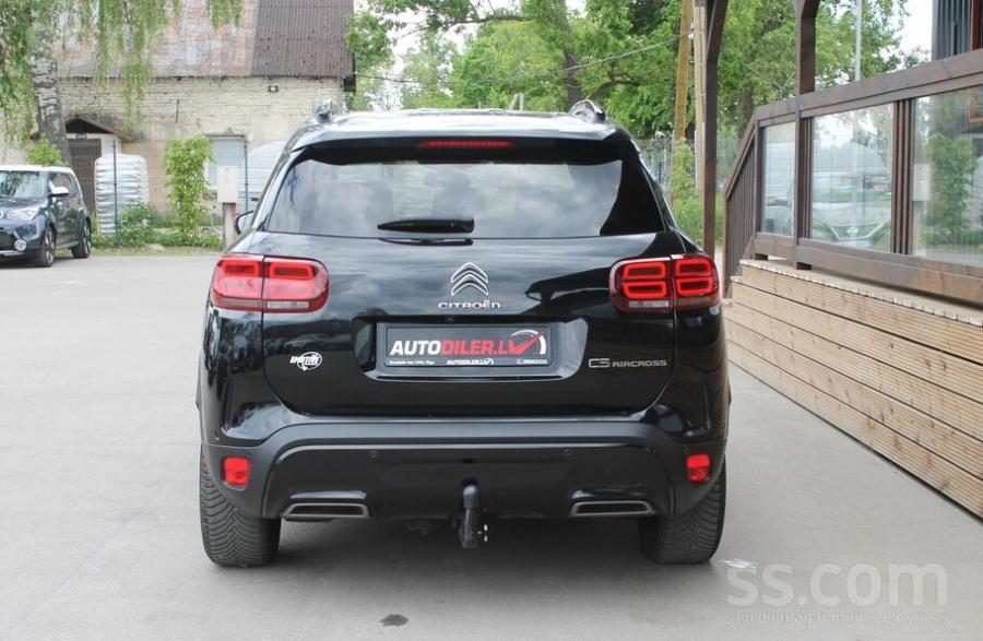 Melns Citroen C5 Aircross 2019 Rīga, ar dzinēja tilpumu 1.20 L un nobraukumu 0 tūkst. km par 11900 €, foto 9 vietnē AUTOMOTO.COM.LV