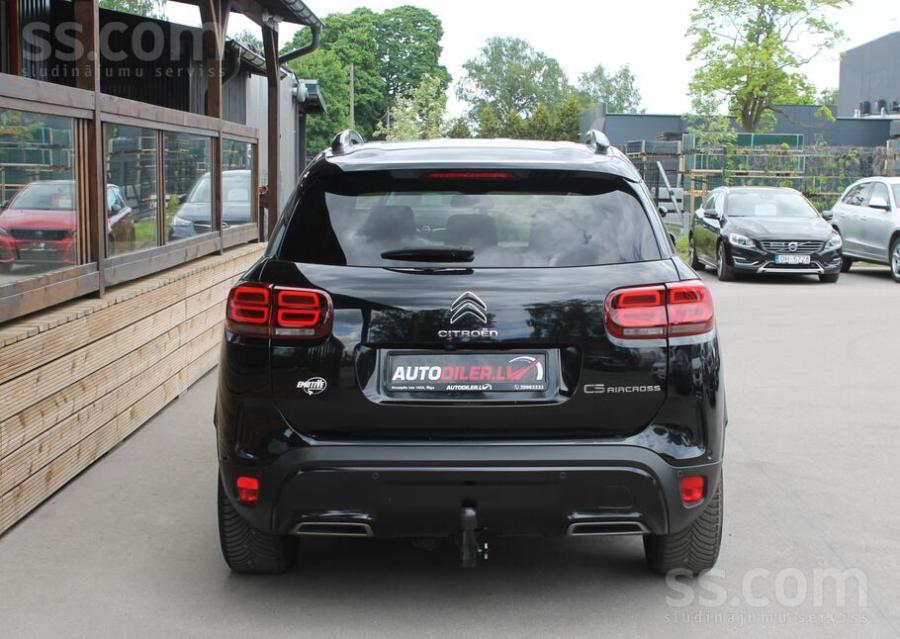 Melns Citroen C5 Aircross 2019 Rīga, ar dzinēja tilpumu 1.20 L un nobraukumu 0 tūkst. km par 11900 €, foto 10 vietnē AUTOMOTO.COM.LV