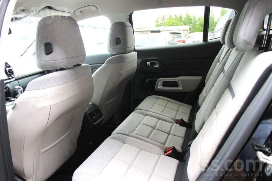 Melns Citroen C5 Aircross 2019 Rīga, ar dzinēja tilpumu 1.20 L un nobraukumu 0 tūkst. km par 11900 €, foto 19 vietnē AUTOMOTO.COM.LV