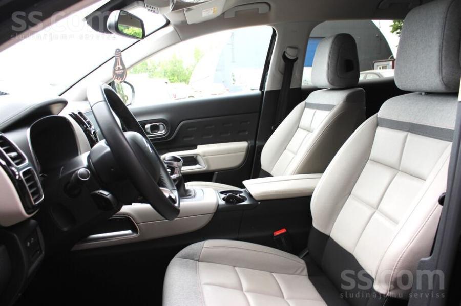 Melns Citroen C5 Aircross 2019 Rīga, ar dzinēja tilpumu 1.20 L un nobraukumu 0 tūkst. km par 11900 €, foto 21 vietnē AUTOMOTO.COM.LV