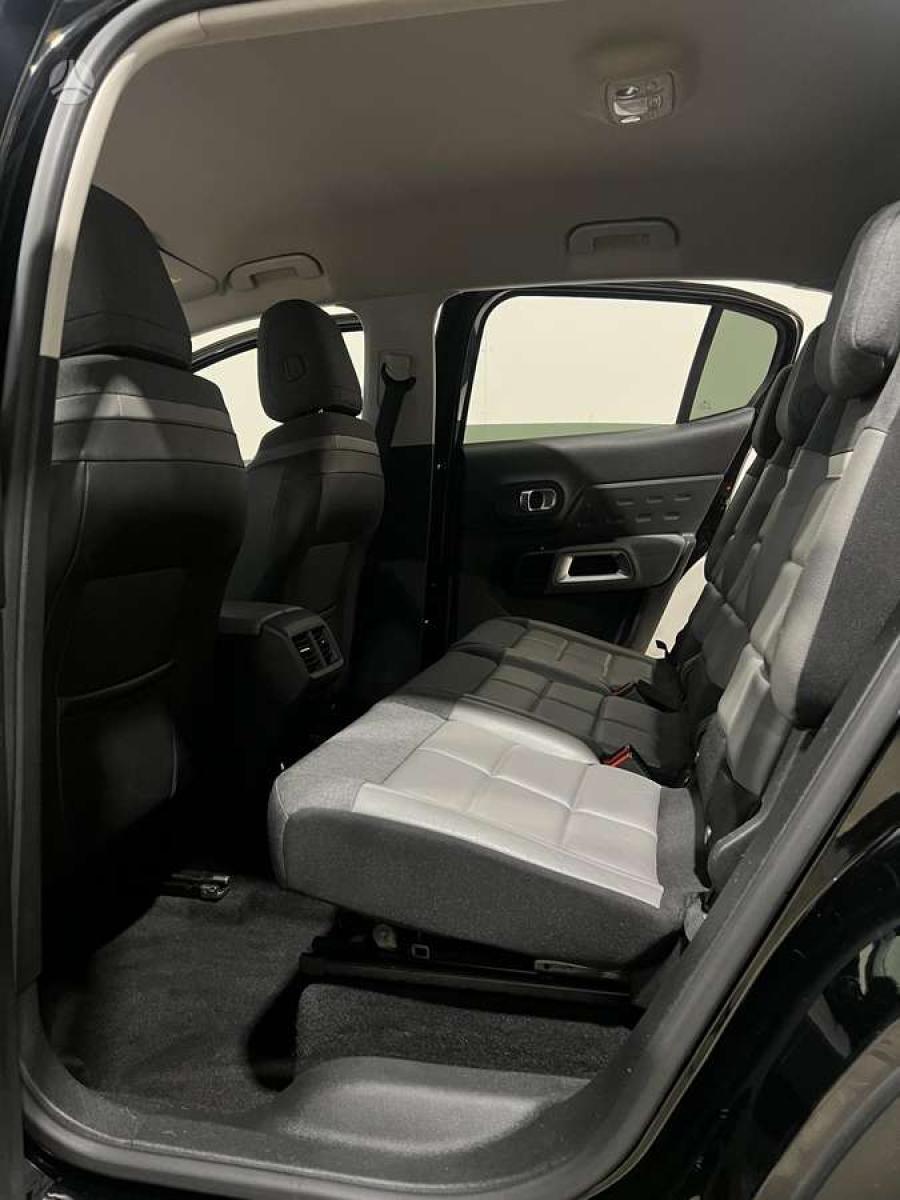 Черный Ситроен C5 Aircross 2019 в Клайпеда, объемом двигателя 1.50 л и пробегом 156 тыс. км за 11999 €, фото 10 на AUTOMOTO.COM.LV