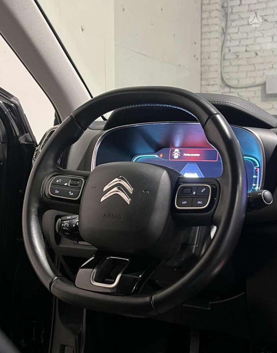 Черный Ситроен C5 Aircross 2019 в Клайпеда, объемом двигателя 1.50 л и пробегом 156 тыс. км за 11999 €, фото 18 на AUTOMOTO.COM.LV