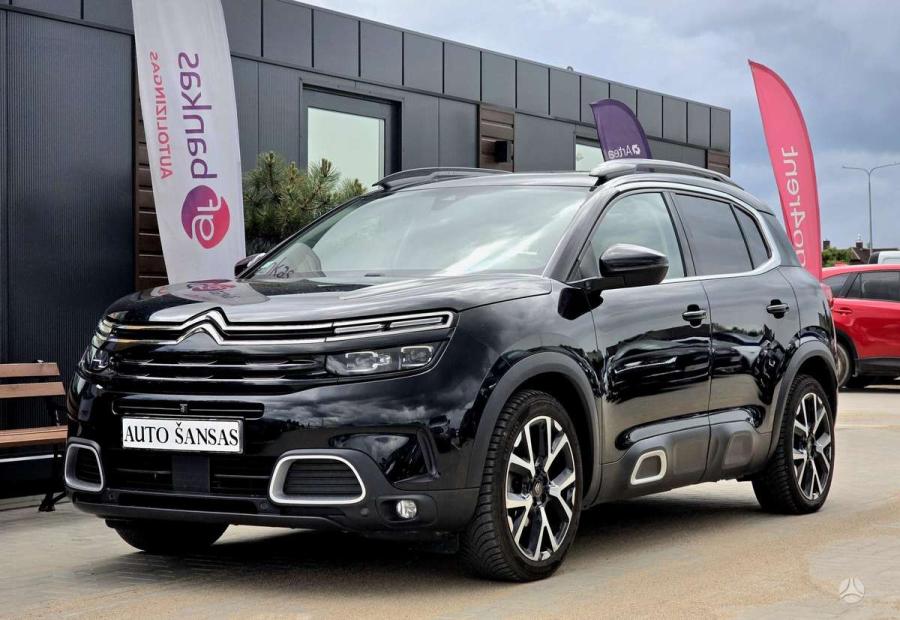 Черный Ситроен C5 Aircross 2019 в Таураге, объемом двигателя 2.00 л и пробегом 248 тыс. км за 10400 €, фото 3 на AUTOMOTO.COM.LV