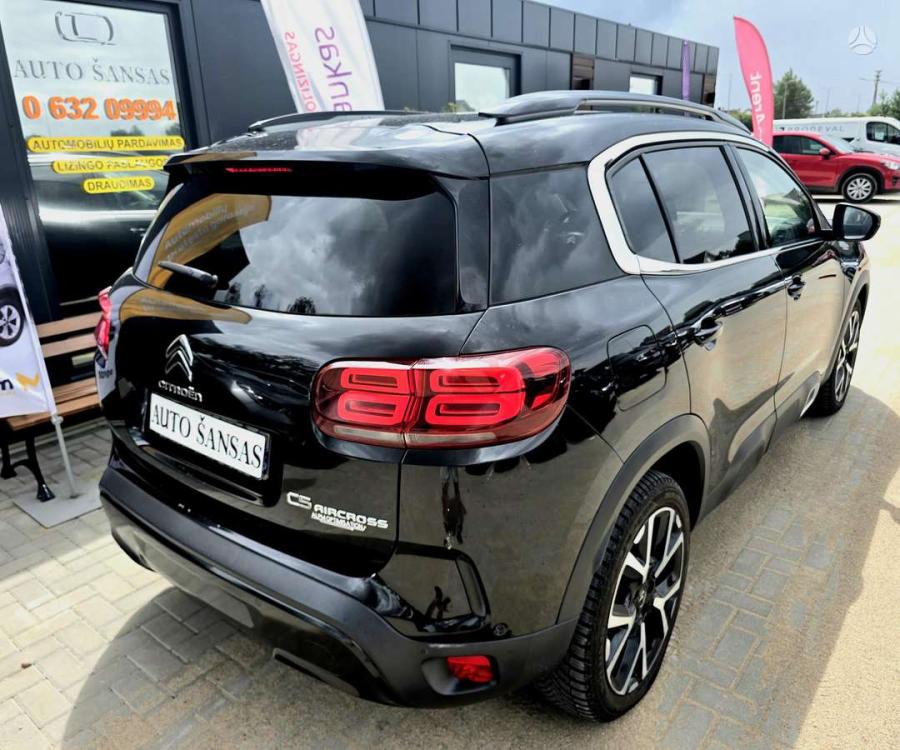 Черный Ситроен C5 Aircross 2019 в Таураге, объемом двигателя 2.00 л и пробегом 248 тыс. км за 10400 €, фото 13 на AUTOMOTO.COM.LV