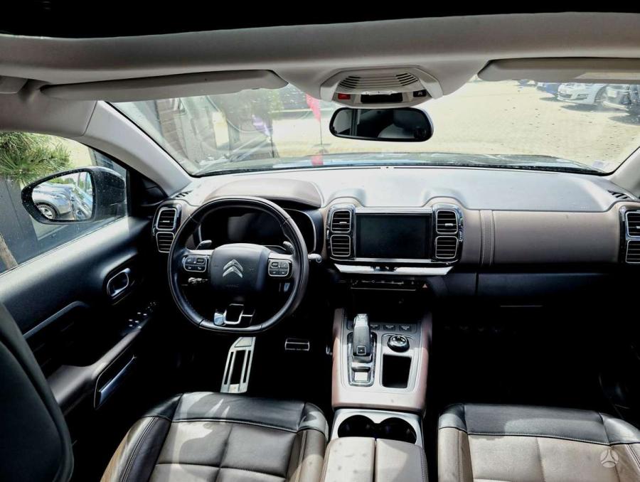 Черный Ситроен C5 Aircross 2019 в Таураге, объемом двигателя 2.00 л и пробегом 248 тыс. км за 10400 €, фото 14 на AUTOMOTO.COM.LV