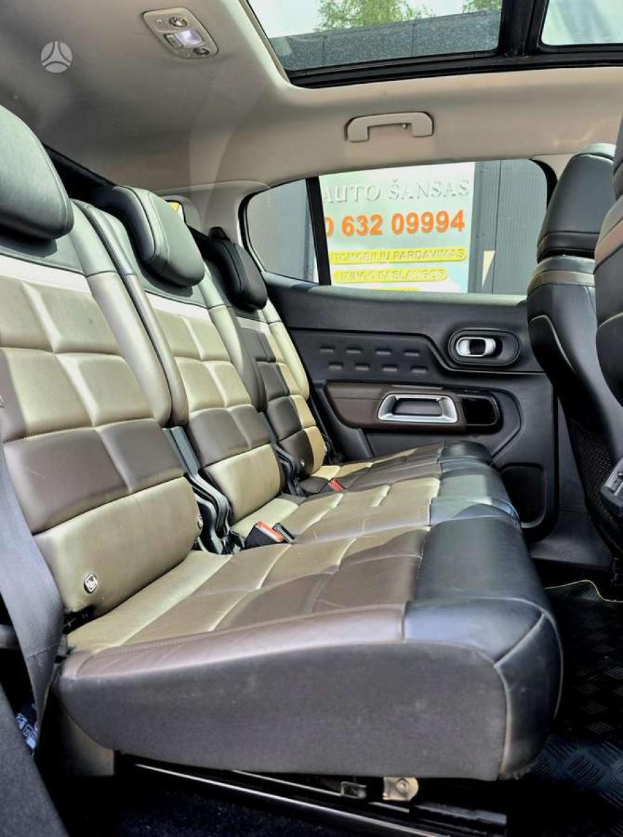 Черный Ситроен C5 Aircross 2019 в Таураге, объемом двигателя 2.00 л и пробегом 248 тыс. км за 10400 €, фото 25 на AUTOMOTO.COM.LV