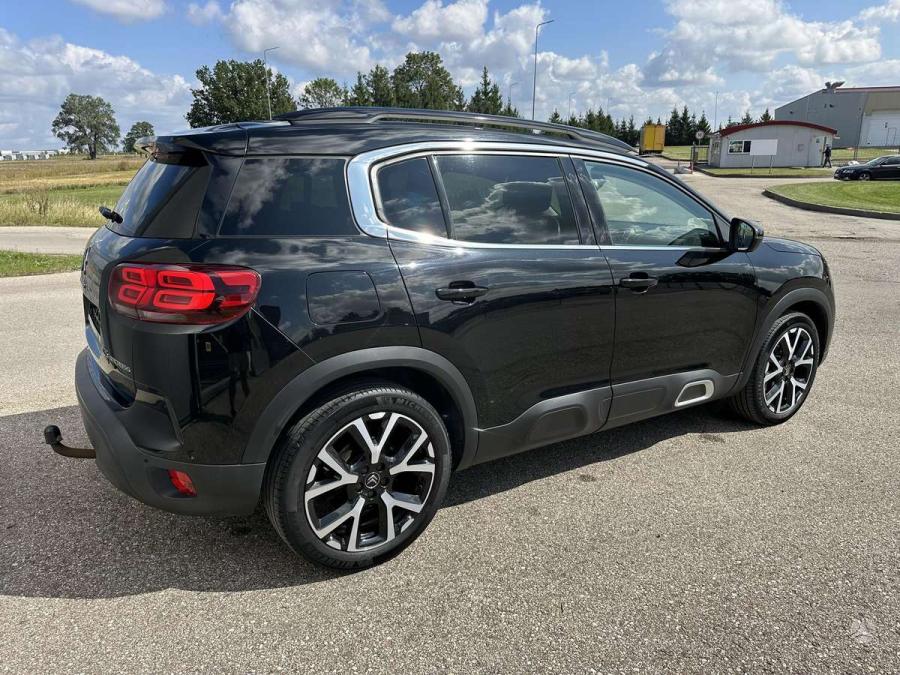 Черный Ситроен C5 Aircross 2019 в Мариямполе, объемом двигателя 1.50 л и пробегом 152 тыс. км за 11950 €, фото 6 на AUTOMOTO.COM.LV