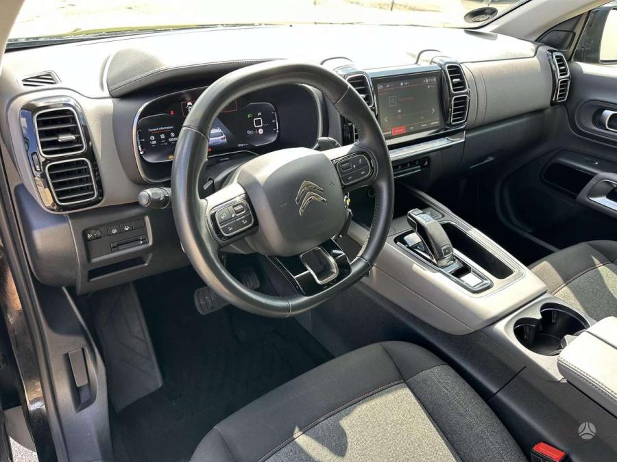Черный Ситроен C5 Aircross 2019 в Мариямполе, объемом двигателя 1.50 л и пробегом 152 тыс. км за 11950 €, фото 9 на AUTOMOTO.COM.LV
