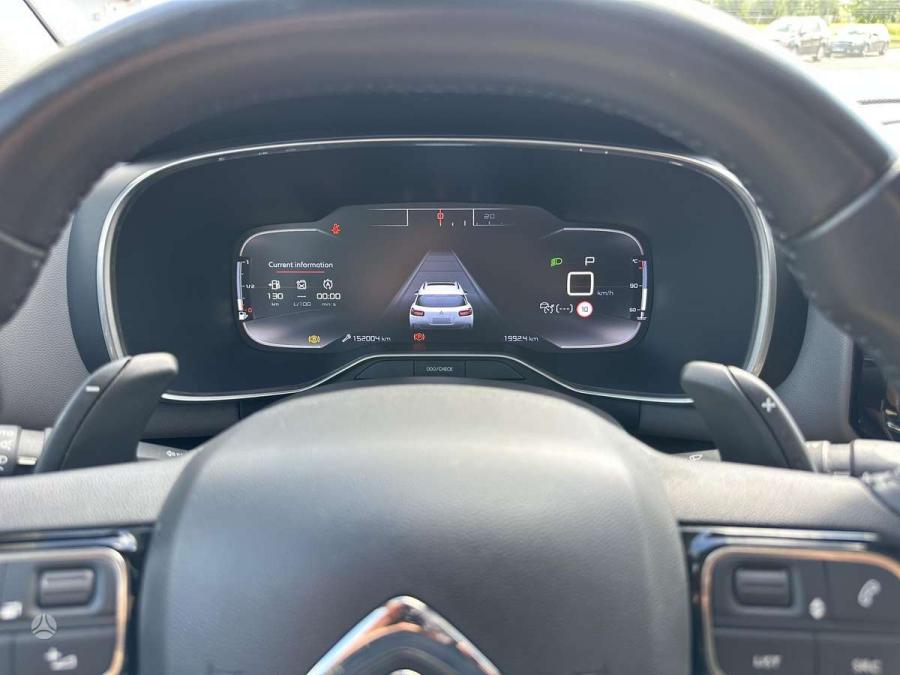Черный Ситроен C5 Aircross 2019 в Мариямполе, объемом двигателя 1.50 л и пробегом 152 тыс. км за 11950 €, фото 14 на AUTOMOTO.COM.LV