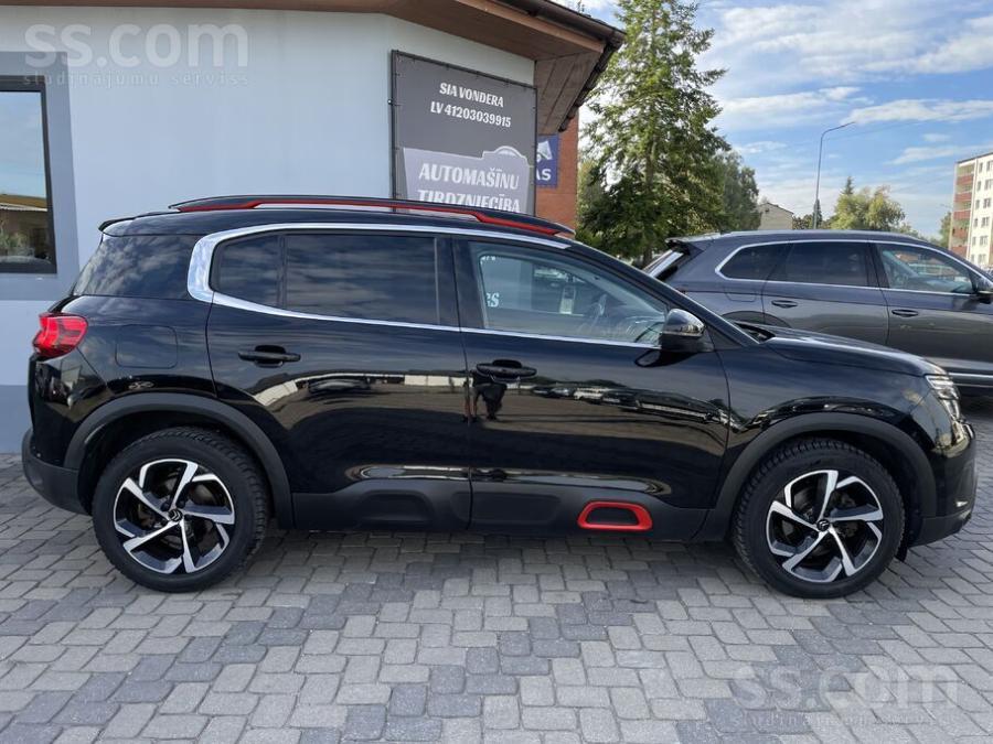 Черный Ситроен C5 Aircross 2019 в Талси, объемом двигателя 1.60 л и пробегом 118 тыс. км за 13500 €, фото 3 на AUTOMOTO.COM.LV