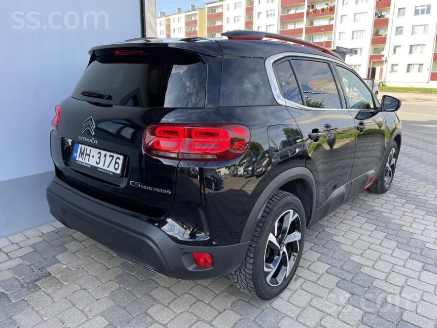 Черный Ситроен C5 Aircross 2019 в Талси, объемом двигателя 1.60 л и пробегом 118 тыс. км за 13500 €, фото 4 на AUTOMOTO.COM.LV