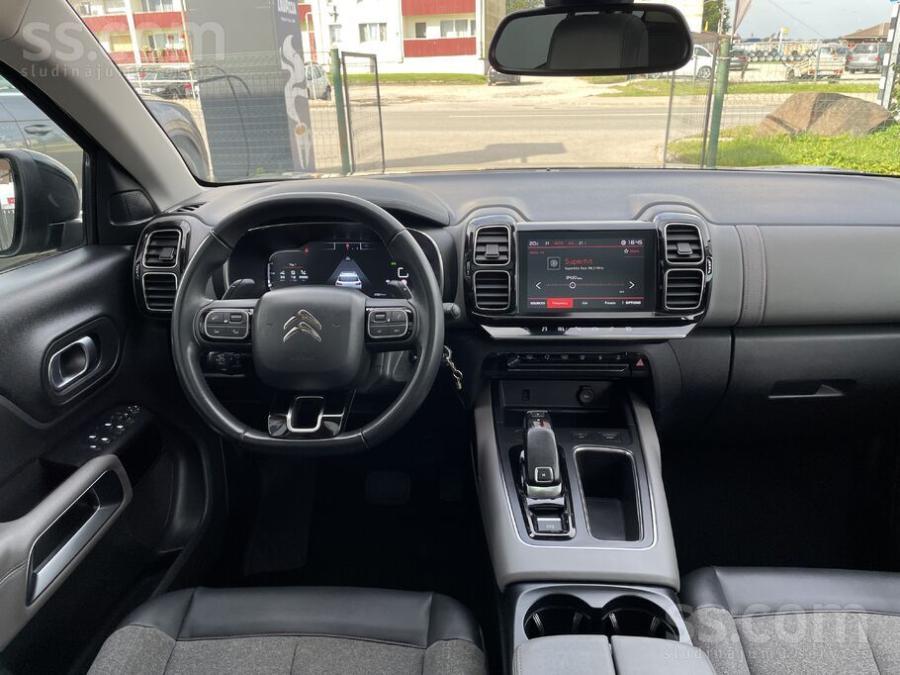 Черный Ситроен C5 Aircross 2019 в Талси, объемом двигателя 1.60 л и пробегом 118 тыс. км за 13500 €, фото 7 на AUTOMOTO.COM.LV