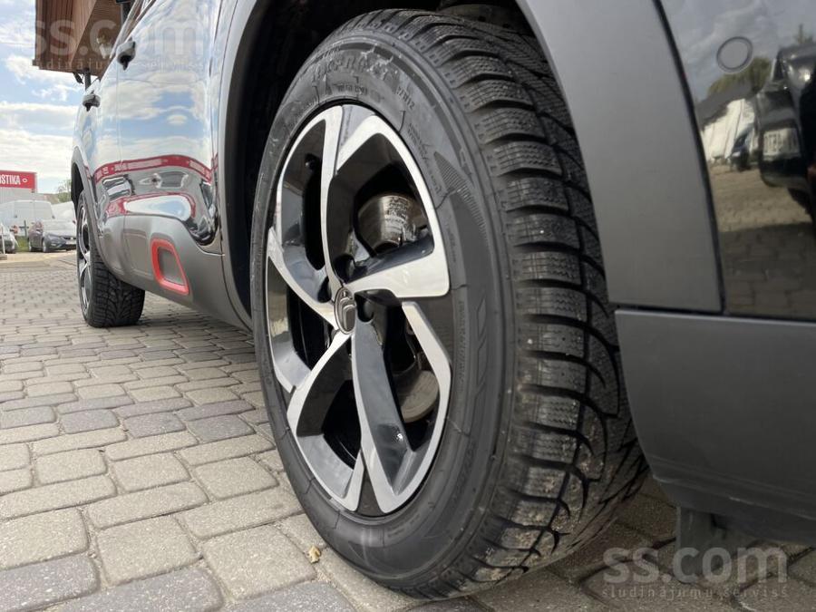 Черный Ситроен C5 Aircross 2019 в Талси, объемом двигателя 1.60 л и пробегом 118 тыс. км за 13500 €, фото 10 на AUTOMOTO.COM.LV