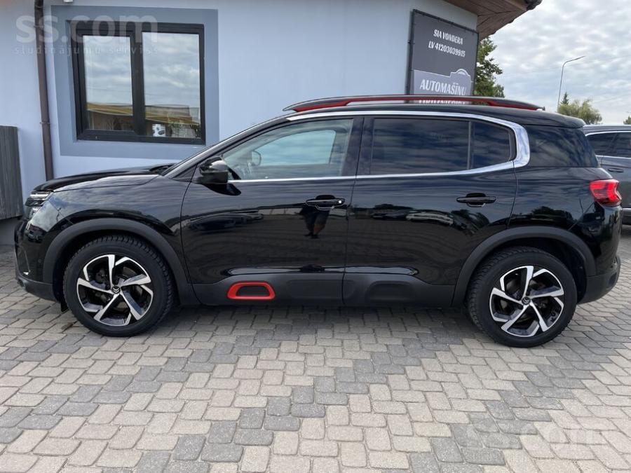 Черный Ситроен C5 Aircross 2019 в Талси, объемом двигателя 1.60 л и пробегом 118 тыс. км за 13500 €, фото 28 на AUTOMOTO.COM.LV