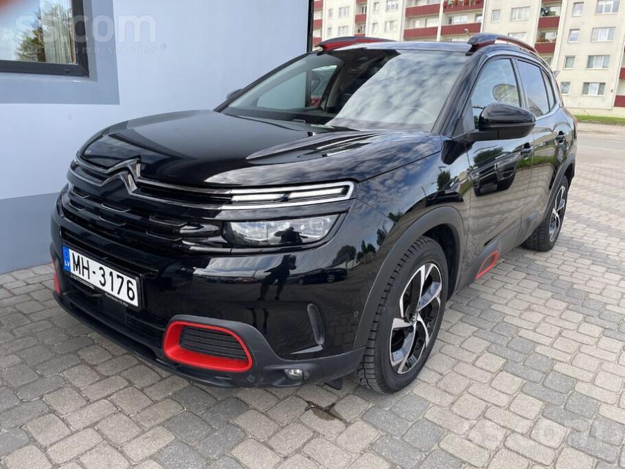 Черный Ситроен C5 Aircross 2019 в Талси, объемом двигателя 1.60 л и пробегом 118 тыс. км за 13500 €, фото 29 на AUTOMOTO.COM.LV