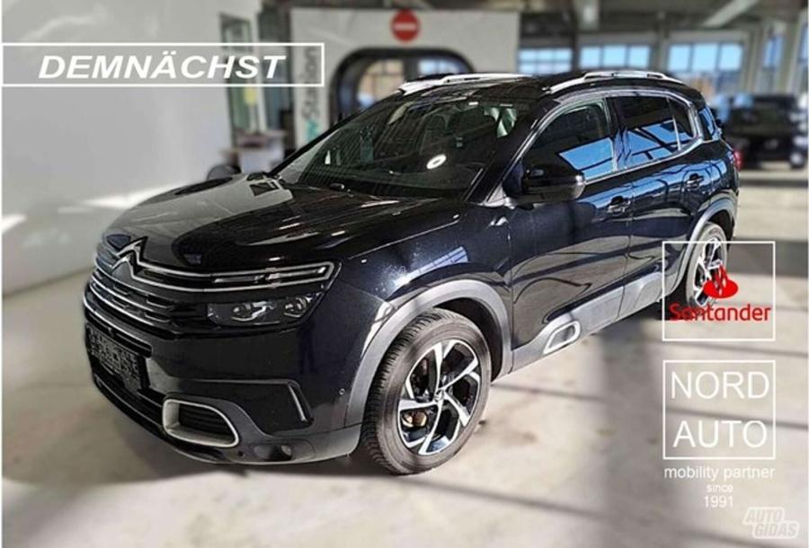 Black Citroen C5 Aircross 2020 in Kaunas, with an engine capacity of 2.00 L and mileage of 71 thousand km for 22369 €, photo 1 on AUTOMOTO.COM.LV