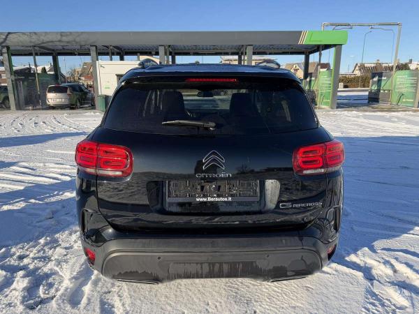 Black Citroen C5 Aircross 2020 in Kaunas, with an engine capacity of 1.60 L and mileage of 166 thousand km for 15200 €, photo 6 on AUTOMOTO.COM.LV