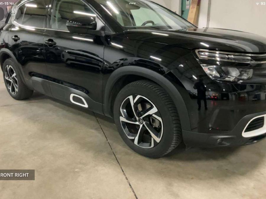 Black Citroen C5 Aircross 2020 in Vilnius, with an engine capacity of 1.50 L and mileage of 147 thousand km for 10600 €, photo 4 on AUTOMOTO.COM.LV
