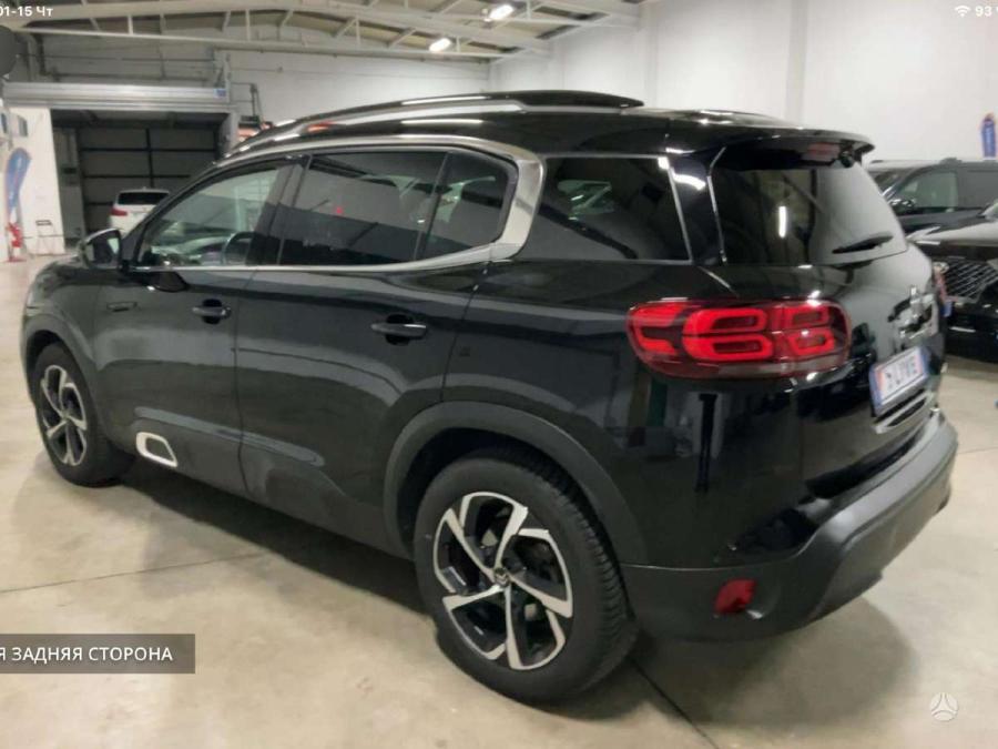 Black Citroen C5 Aircross 2020 in Vilnius, with an engine capacity of 1.50 L and mileage of 147 thousand km for 10600 €, photo 5 on AUTOMOTO.COM.LV