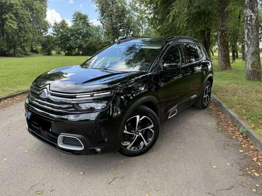 Черный Ситроен C5 Aircross 2020 в Таураге, объемом двигателя 1.50 л и пробегом 193 тыс. км за 10527 €, фото 1 на AUTOMOTO.COM.LV