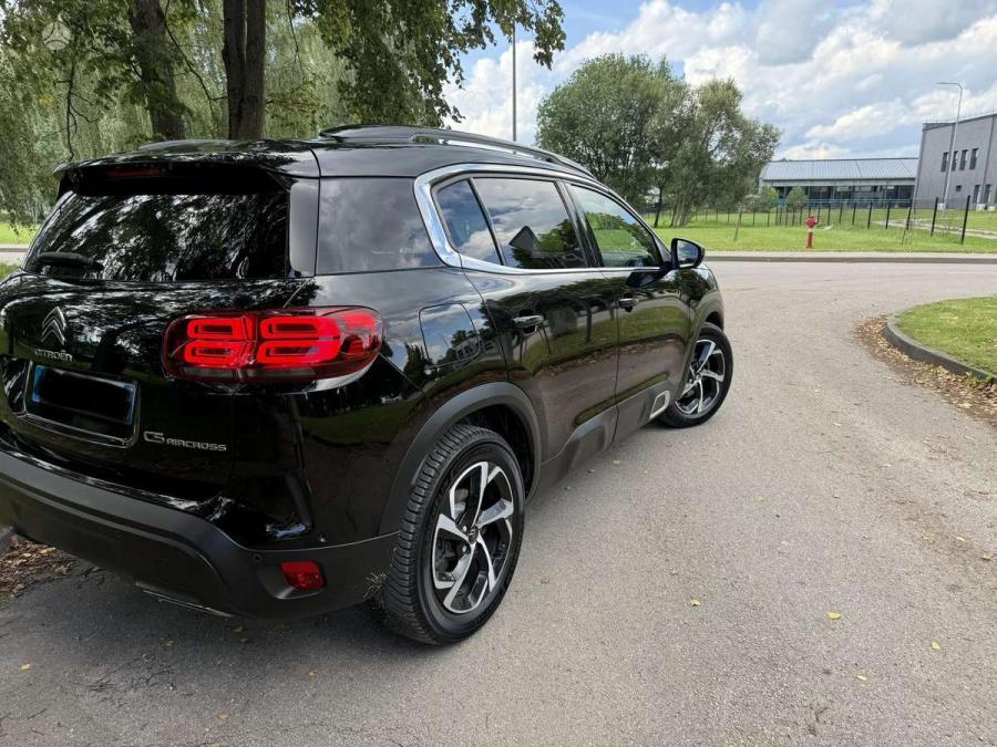 Черный Ситроен C5 Aircross 2020 в Таураге, объемом двигателя 1.50 л и пробегом 193 тыс. км за 10527 €, фото 5 на AUTOMOTO.COM.LV