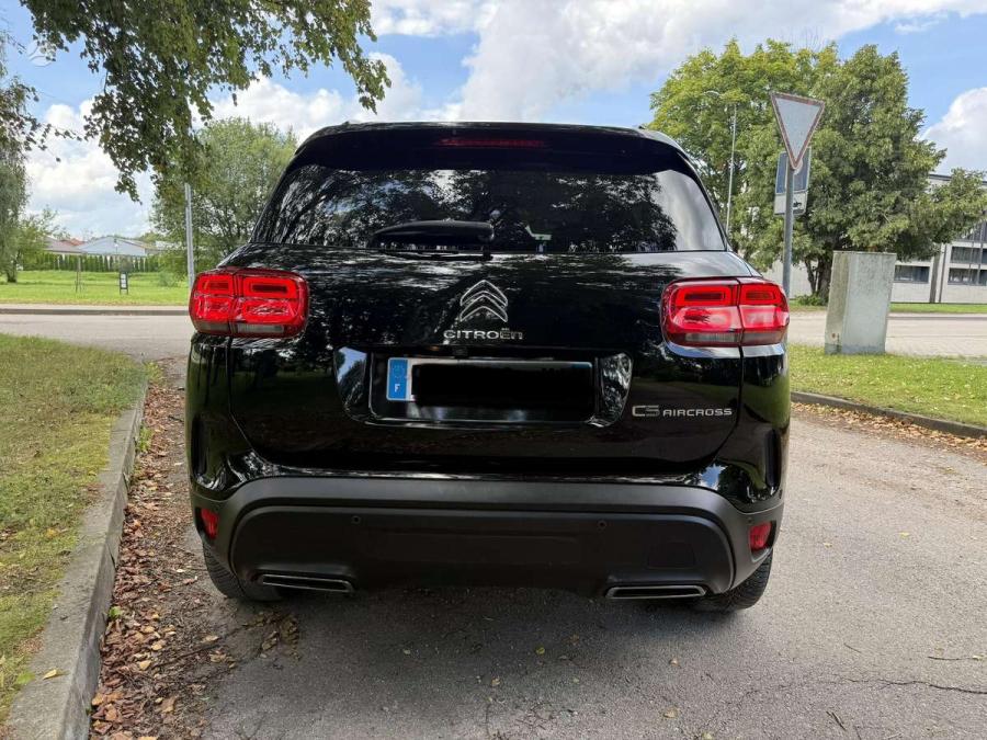 Черный Ситроен C5 Aircross 2020 в Таураге, объемом двигателя 1.50 л и пробегом 193 тыс. км за 10527 €, фото 6 на AUTOMOTO.COM.LV
