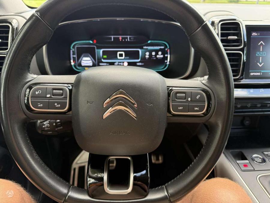 Черный Ситроен C5 Aircross 2020 в Таураге, объемом двигателя 1.50 л и пробегом 193 тыс. км за 10527 €, фото 16 на AUTOMOTO.COM.LV