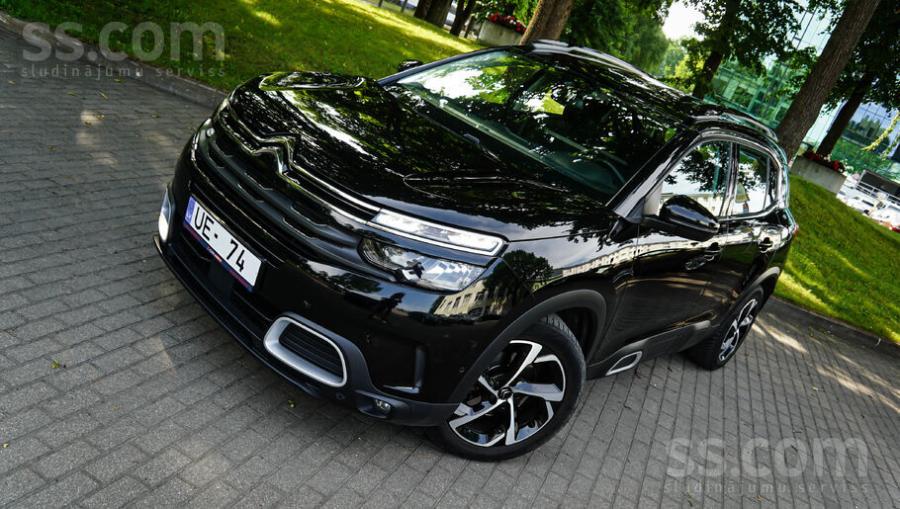 Черный Ситроен C5 Aircross 2020 в Рига, объемом двигателя 1.20 л и пробегом 207 тыс. км за 13450 €, фото 3 на AUTOMOTO.COM.LV