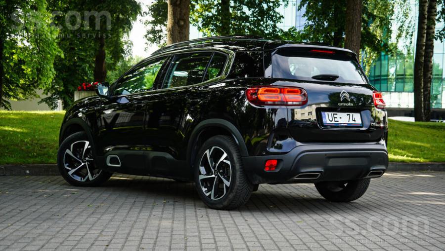 Черный Ситроен C5 Aircross 2020 в Рига, объемом двигателя 1.20 л и пробегом 207 тыс. км за 13450 €, фото 8 на AUTOMOTO.COM.LV