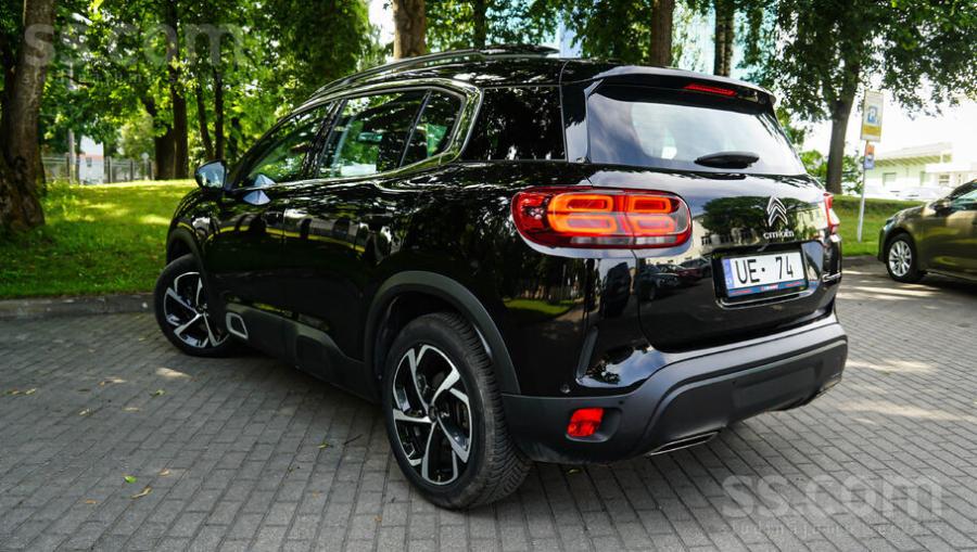 Черный Ситроен C5 Aircross 2020 в Рига, объемом двигателя 1.20 л и пробегом 207 тыс. км за 13450 €, фото 9 на AUTOMOTO.COM.LV