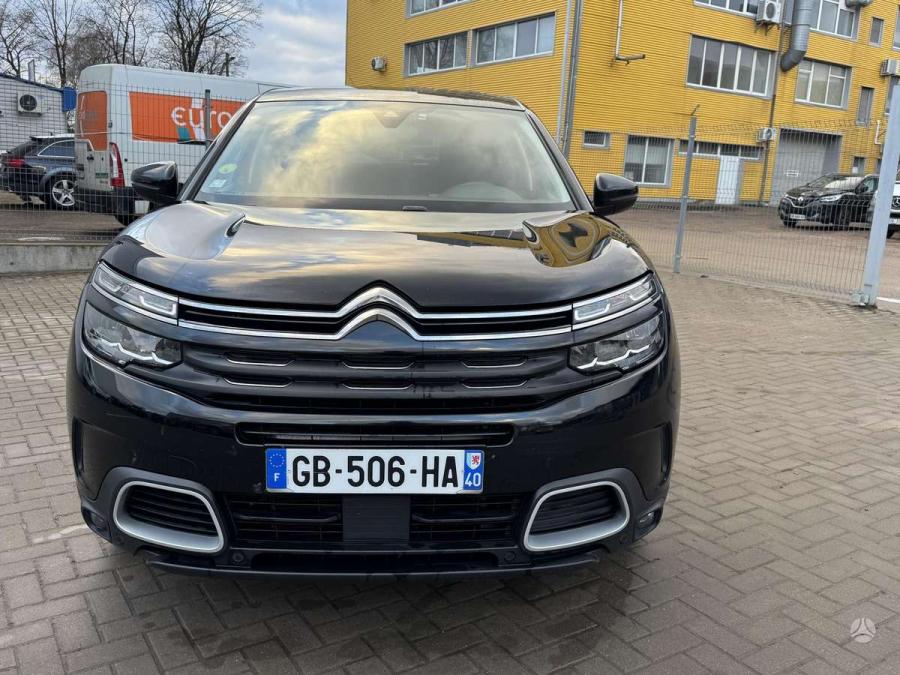 Melns Citroen C5 Aircross 2021 Tauragė, ar dzinēja tilpumu 0.00 L un nobraukumu 155 tūkst. km par 13300 €, foto 5 vietnē AUTOMOTO.COM.LV
