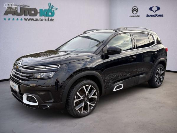 Black Citroen C5 Aircross 2021 in Kaunas, with an engine capacity of 1.60 L and mileage of 24 thousand km for 27540 €, photo 1 on AUTOMOTO.COM.LV