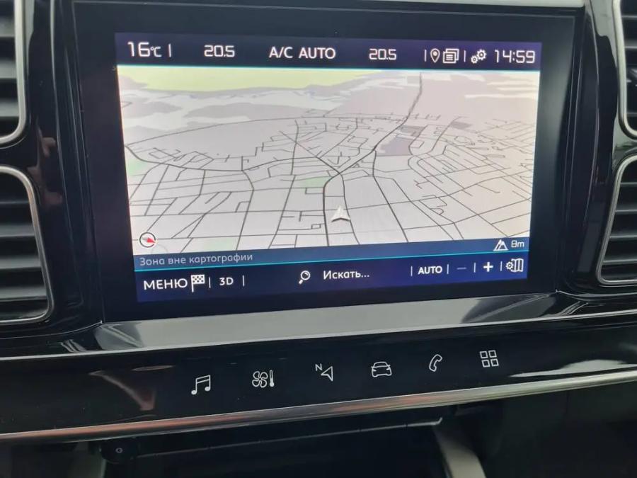 Black Citroen C5 Aircross 2021 in Jelgava, with an engine capacity of 1.20 L and mileage of 158 thousand km for 13490 €, photo 18 on AUTOMOTO.COM.LV
