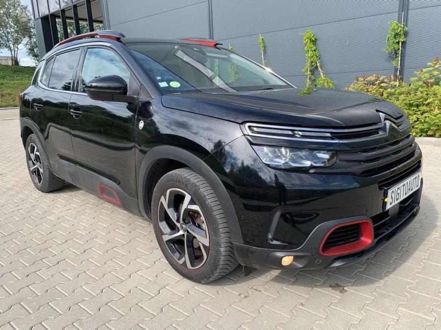Черный Ситроен C5 Aircross 2021 в Вильнюс, объемом двигателя 1.50 л и пробегом 130 тыс. км за 12600 €, фото 4 на AUTOMOTO.COM.LV