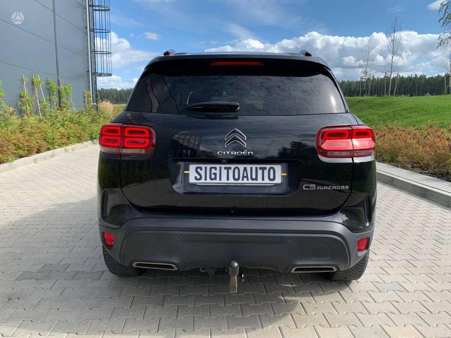 Черный Ситроен C5 Aircross 2021 в Вильнюс, объемом двигателя 1.50 л и пробегом 130 тыс. км за 12600 €, фото 8 на AUTOMOTO.COM.LV