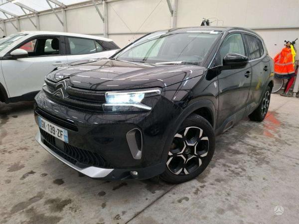 Black Citroen C5 Aircross 2022 in Marijampole, with an engine capacity of 1.50 L and mileage of 144 thousand km for 18392 €, photo 1 on AUTOMOTO.COM.LV