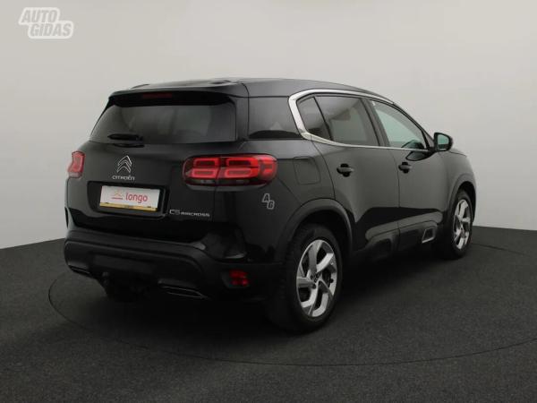 Black Citroen C5 Aircross 2022 in Vilnius, with an engine capacity of 1.20 L and mileage of 155 thousand km for 14299 €, photo 8 on AUTOMOTO.COM.LV