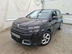 Black Citroen C5 Aircross 2022 in Vilnius, with an engine capacity of 1.20 L and mileage of 114 thousand km for 13310 €, photo  on AUTOMOTO.COM.LV