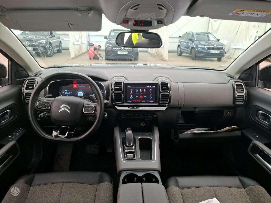 Melns Citroen C5 Aircross 2022 Viļņa, ar dzinēja tilpumu 1.20 L un nobraukumu 114 tūkst. km par 13310 €, foto 8 vietnē AUTOMOTO.COM.LV