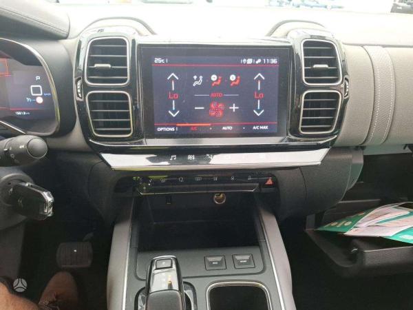 Melns Citroen C5 Aircross 2022 Viļņa, ar dzinēja tilpumu 1.20 L un nobraukumu 114 tūkst. km par 13310 €, foto 9 vietnē AUTOMOTO.COM.LV