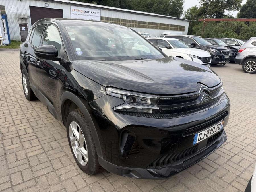 Черный Ситроен C5 Aircross 2022 в Каунас, объемом двигателя 1.20 л и пробегом 126 тыс. км за 13552 €, фото 3 на AUTOMOTO.COM.LV