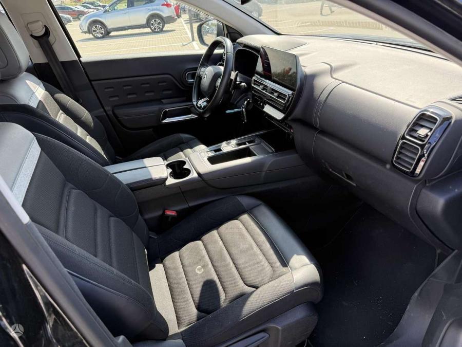 Melns Citroen C5 Aircross 2022 Tauragė, ar dzinēja tilpumu 1.20 L un nobraukumu 116 tūkst. km par 13915 €, foto 11 vietnē AUTOMOTO.COM.LV
