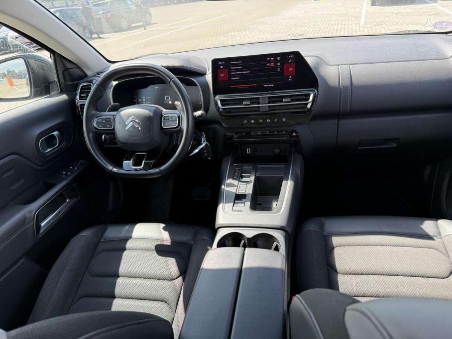 Melns Citroen C5 Aircross 2022 Tauragė, ar dzinēja tilpumu 1.20 L un nobraukumu 116 tūkst. km par 13915 €, foto 13 vietnē AUTOMOTO.COM.LV