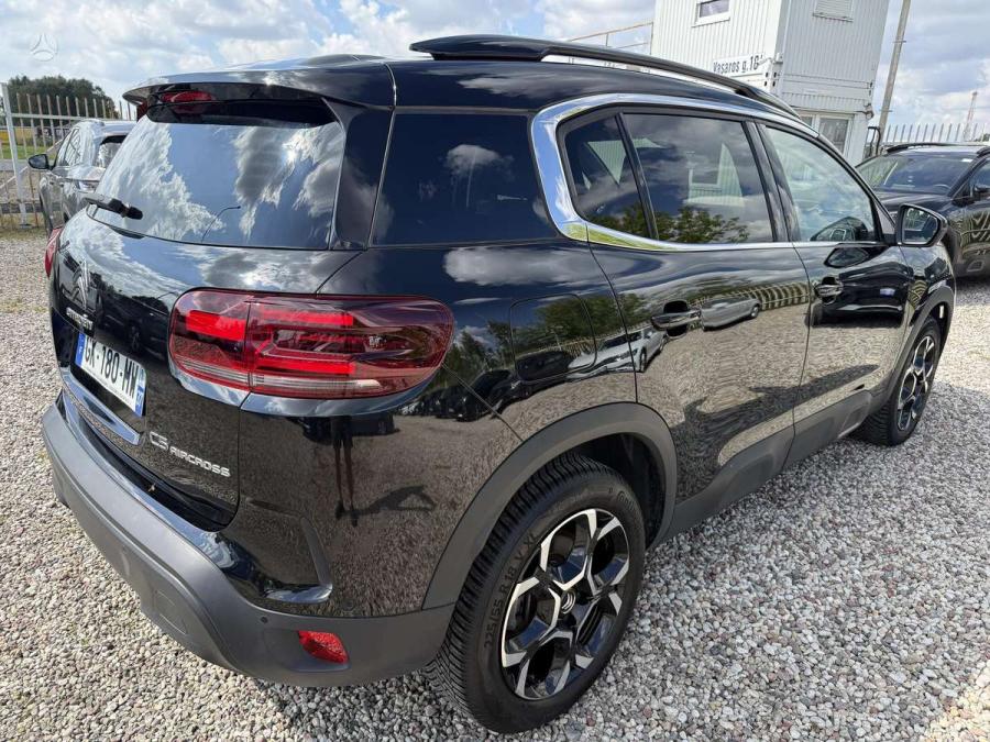 Черный Ситроен C5 Aircross 2022 в Мариямполе, объемом двигателя 1.50 л и пробегом 169 тыс. км за 16087 €, фото 6 на AUTOMOTO.COM.LV